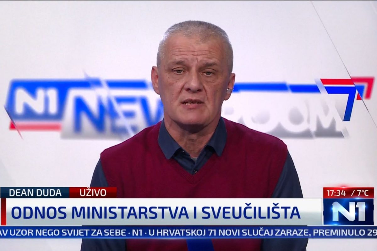 Profesor Duda o situaciji na Filozofskom i prijeporima rektora Borasa i ...