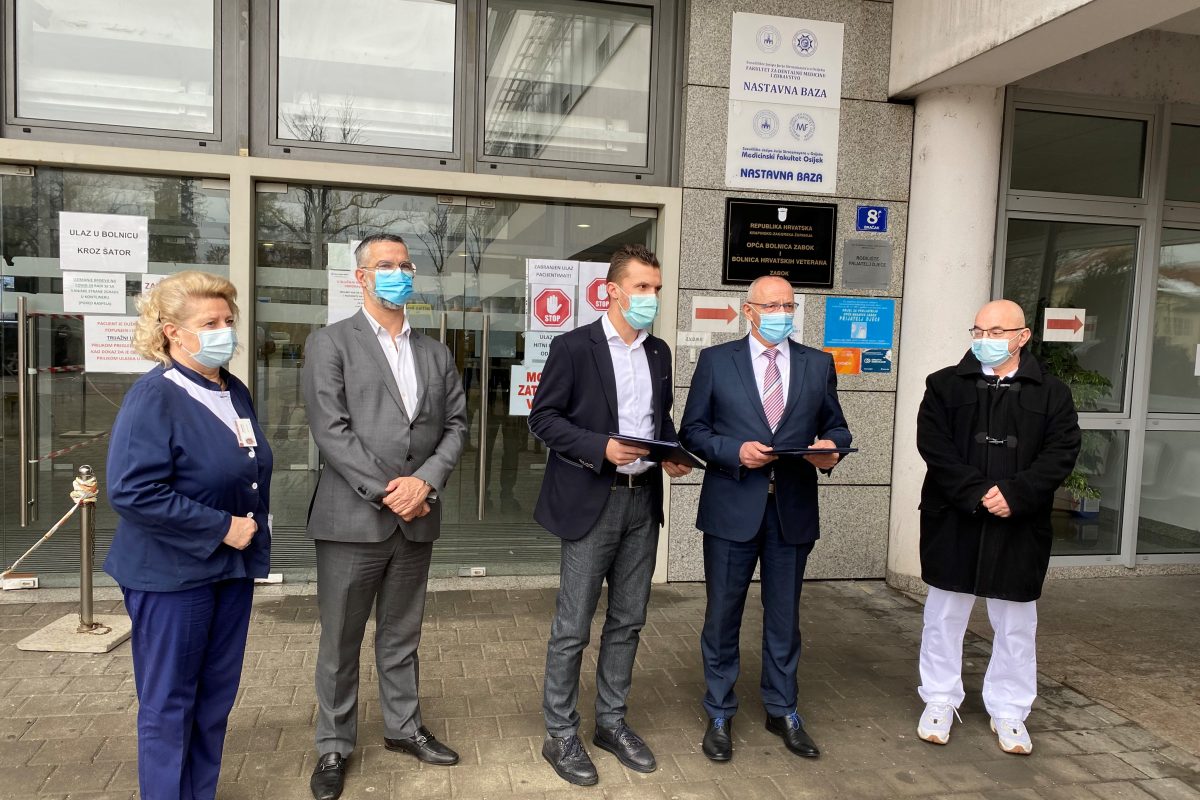 JANAF donirao sredstva OB Zabok i bolnici hrvatskih veterana - N1