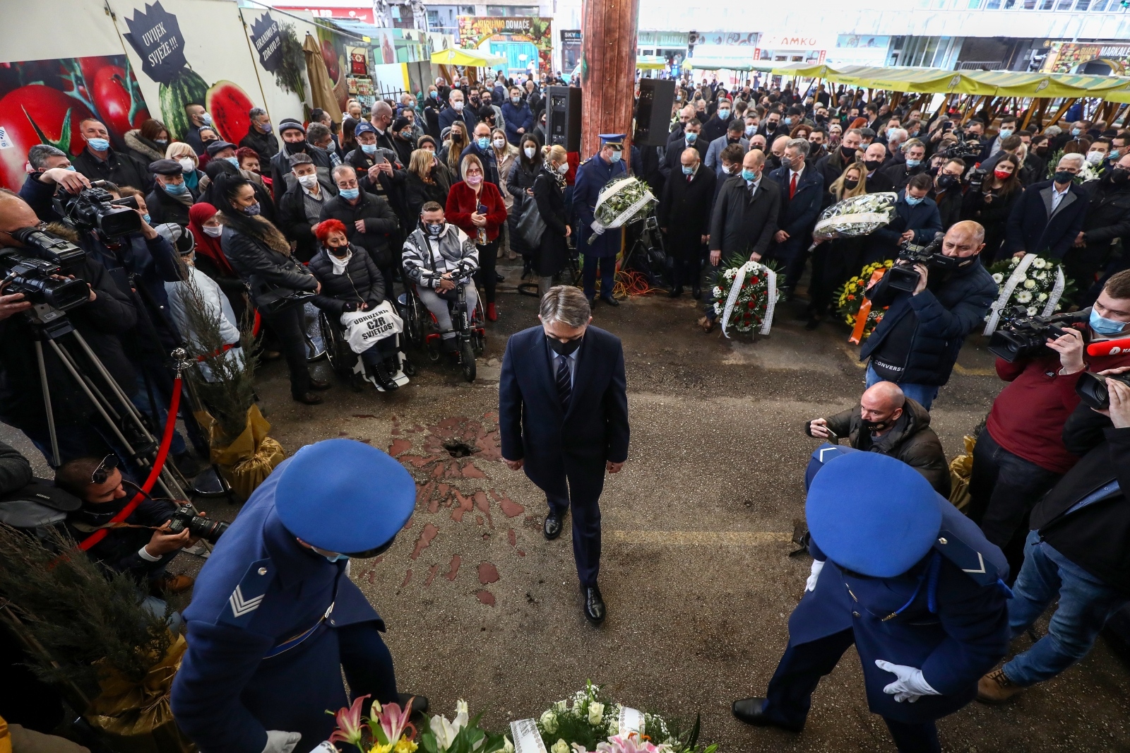 Sarajevo marks 27th anniversary of the first Markale Massacre - N1