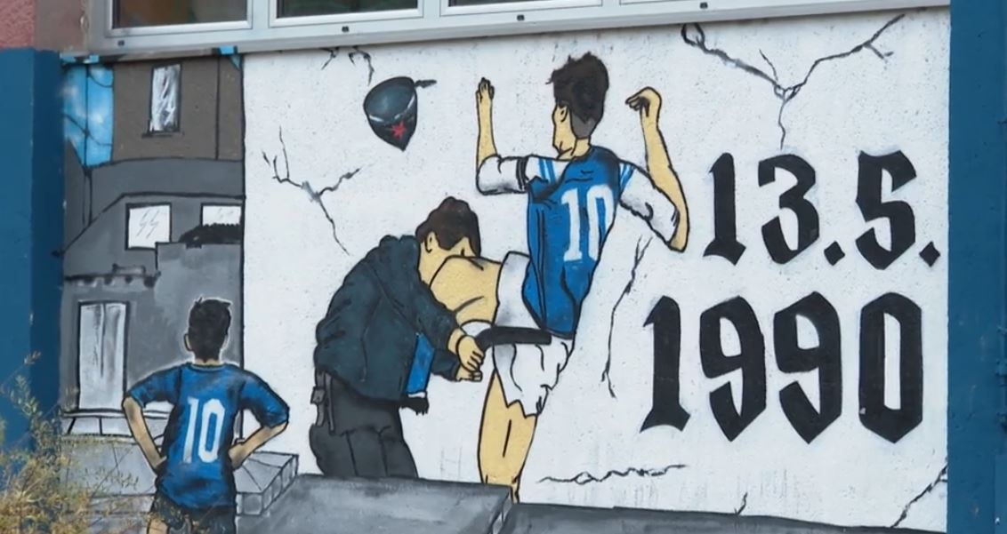 Mural Zvonimira Bobana na zagrebačkoj osnovnoj školi - čin nasilja ili ...