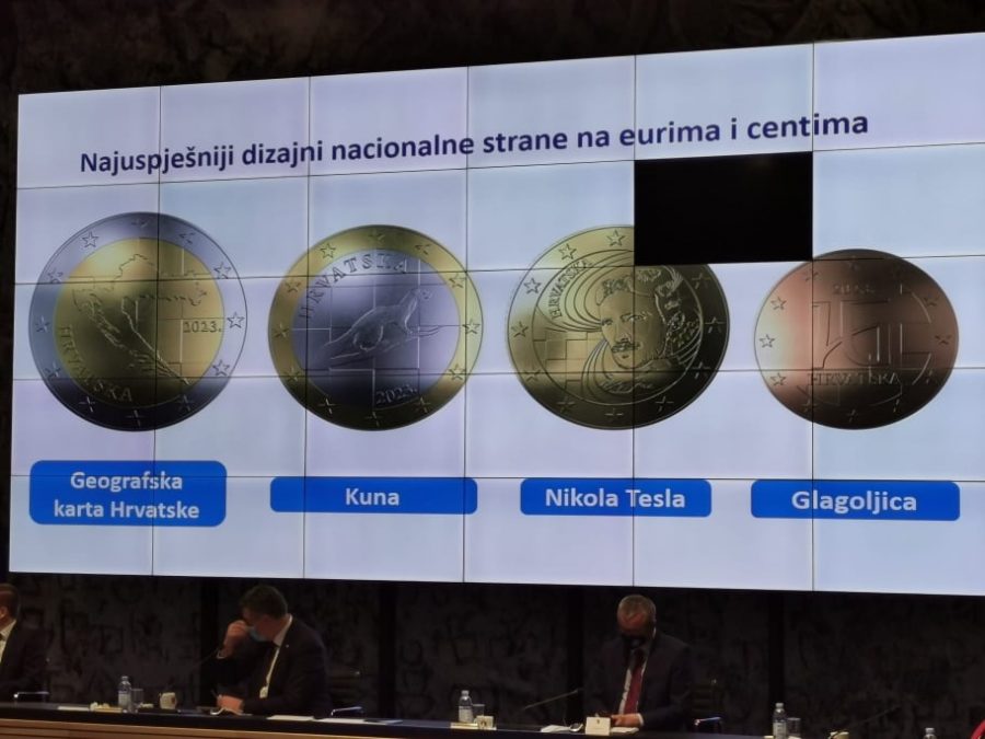 Croatian euro coin designs presented in Zagreb - N1