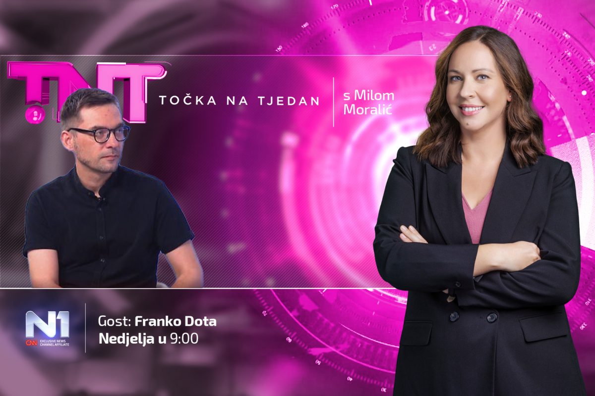 Franko Dota gost Intervjua tjedna TNT-a - N1
