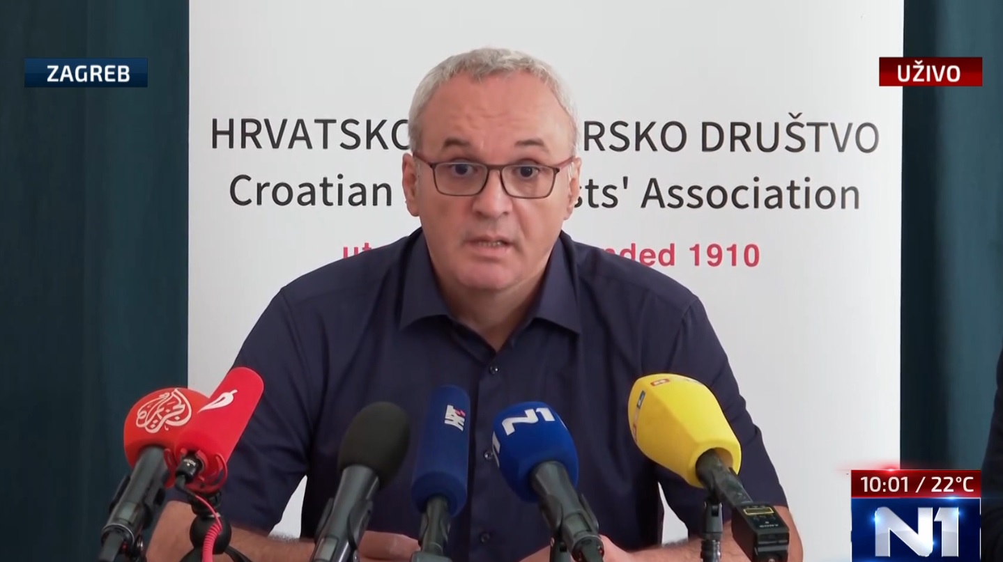 Hrvoje Zovko re-elected Croatian Journalists' Association president - N1