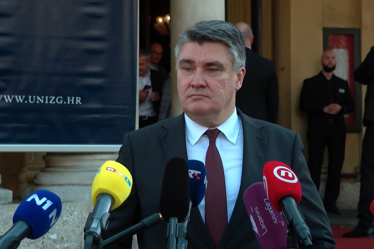 President Milanovic vocally opposes training Ukrainian troops in ...