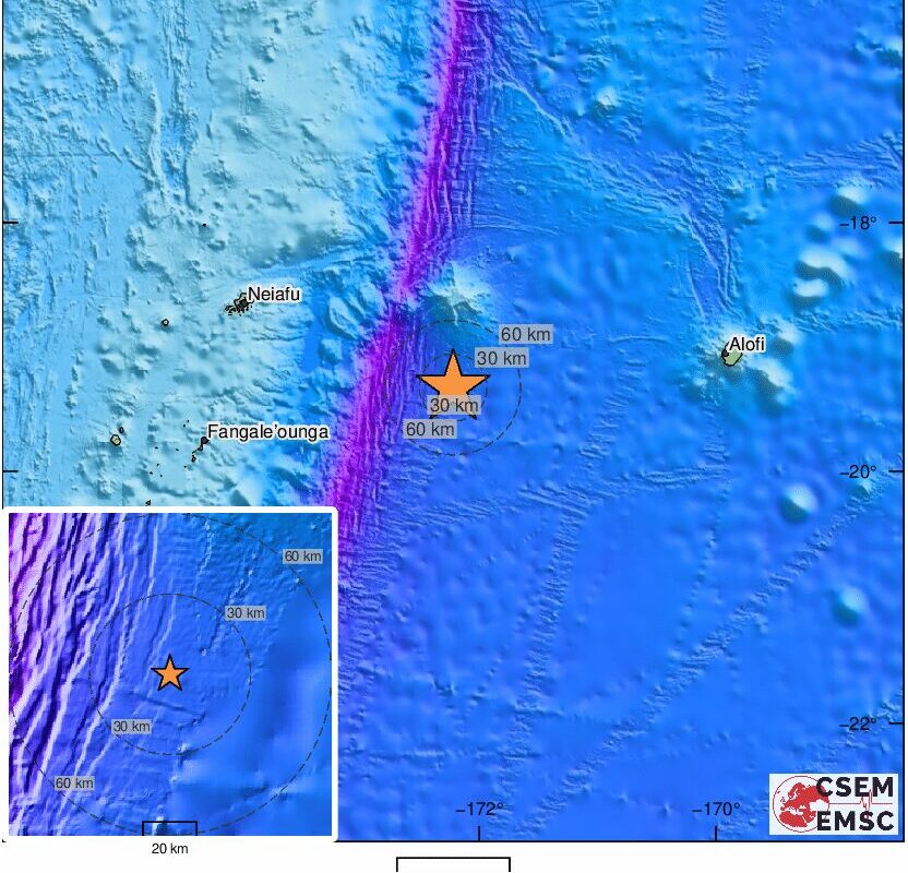 Potres kod Tonge magnitude 7.3, opasnost od tsunamija prošla - N1