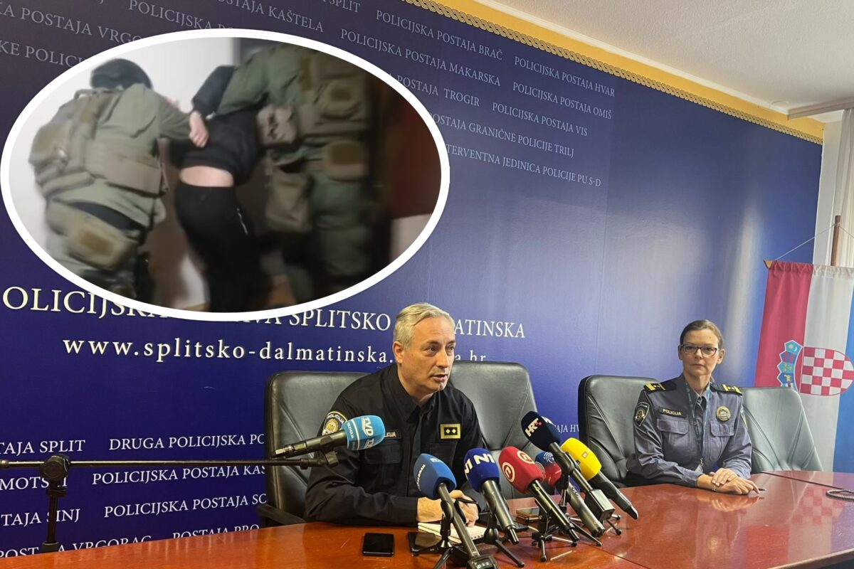 VIDEO Policija objavila snimku uhićenja Božića, tereti ga se za pokušaj ubojstva - N1