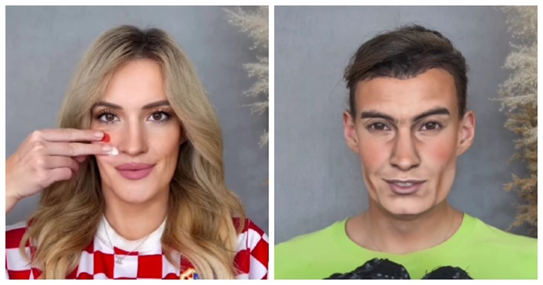Hrvatska vizažistica transformirala se u Livakovića, pogledajte video - N1