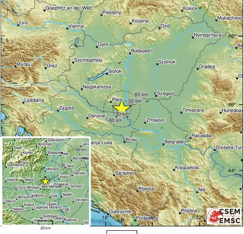 Potres na istoku Hrvatske - N1