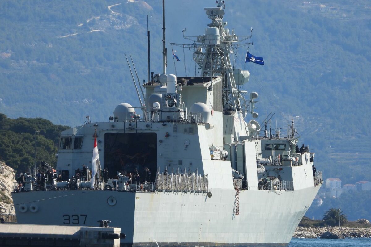 Canadian frigate arrives in Split - N1