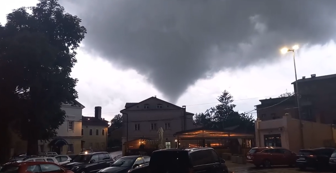 Što je tornado, a što pijavica i što smo točno vidjeli u Sloveniji ...