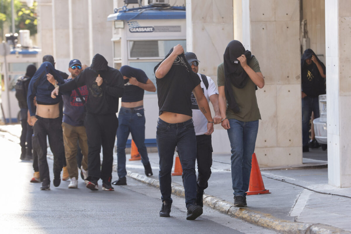 Greek media: Pre-trial detention imposed on all 105 arrested football ...