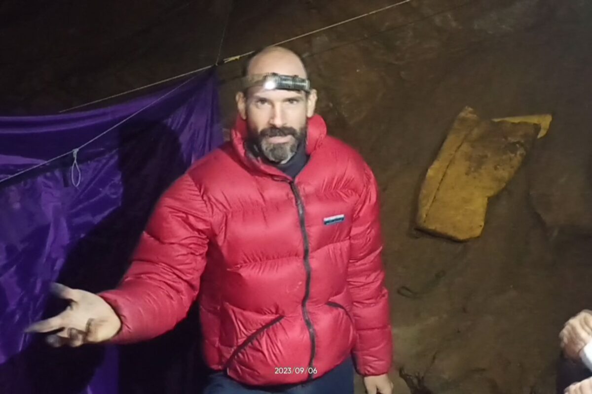 American caver comes to thank Croatian colleagues for helping in his ...