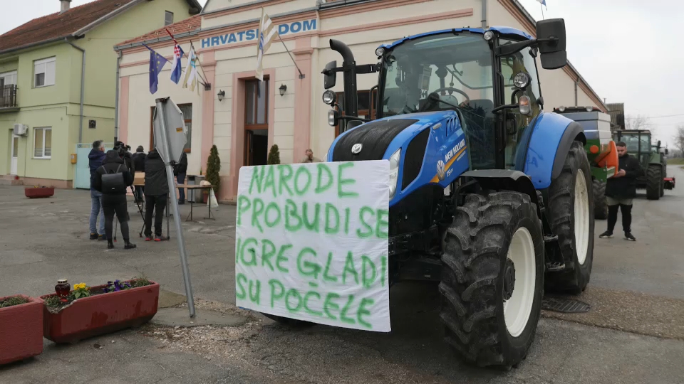 Seljaci prosvjeduju širom Slavonije - N1