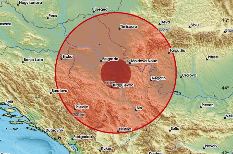 Potres kod Kragujevca probudio Srbiju - N1