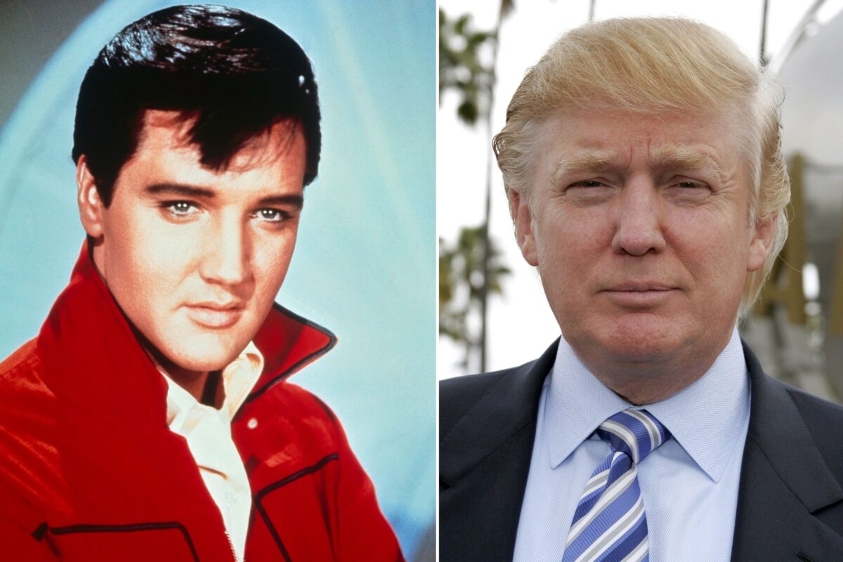 FOTO / Trump: "Što mislite, zar ne izgledam kao Elvis?" - N1
