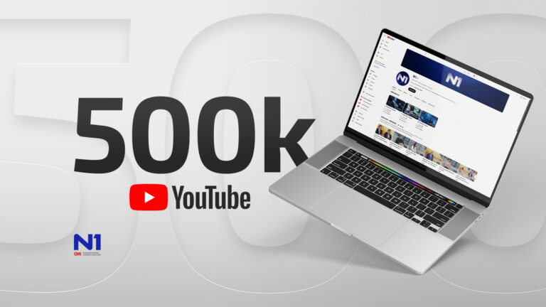 Televizija N1 prešla pola milijuna pretplatnika na Youtubeu - N1