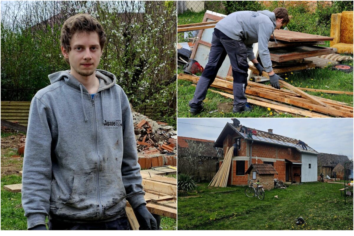 Nakon obiteljske tragedije Ivan sam brine o sestricama. Sad obnavlja ...