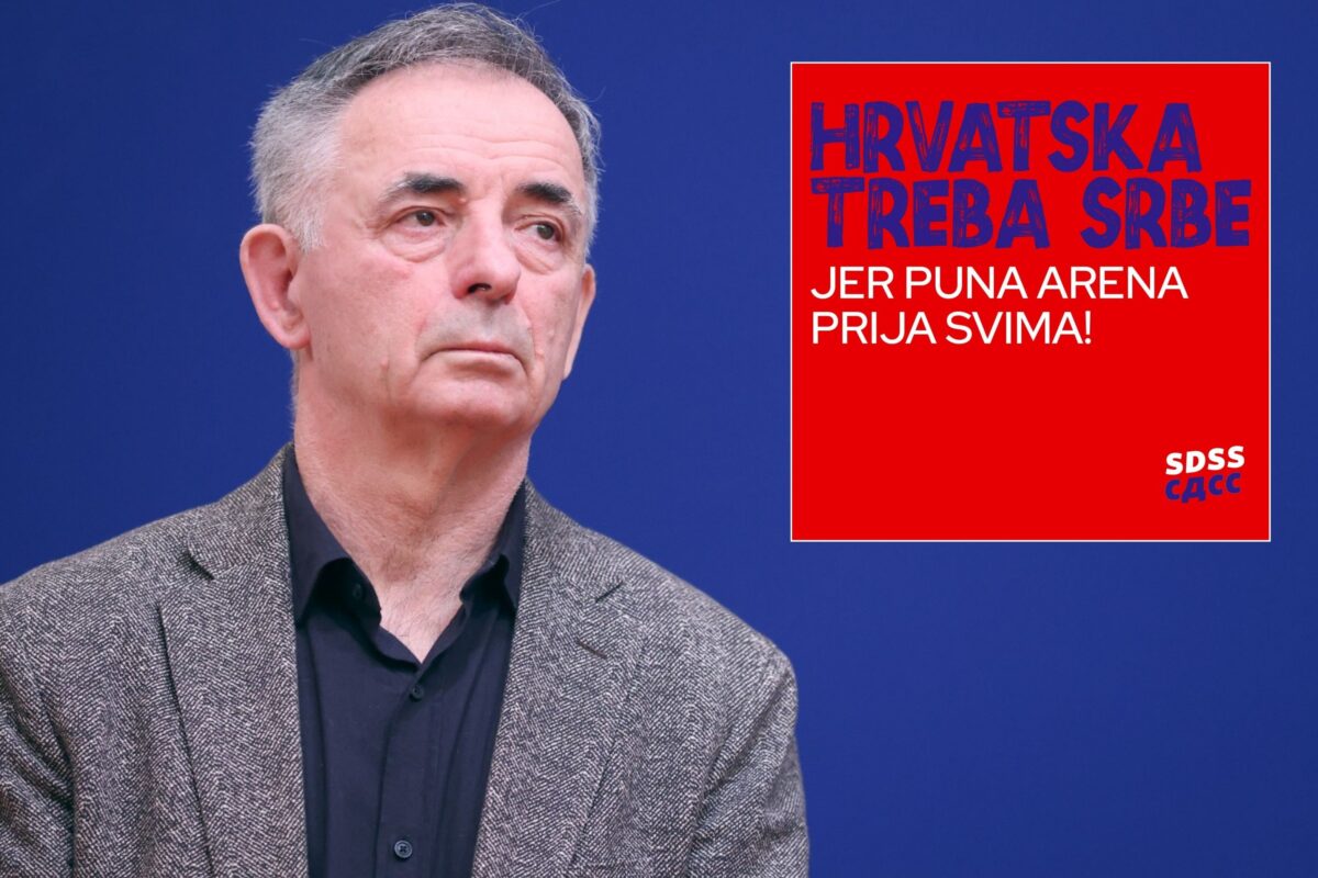 FOTO / SDSS za plakate "iskoristio" i Aleksandru Prijović: "Hrvatska ...
