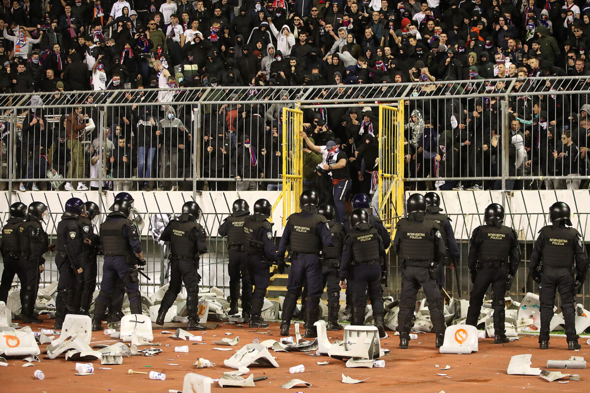Minister says 54 arrested, 3 police officers injured in riots after ...