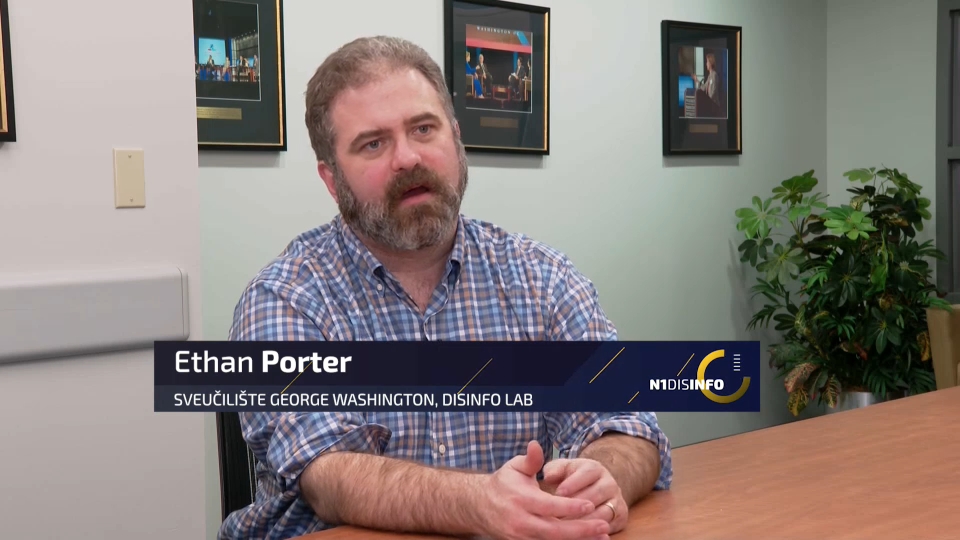 Porter: Ne trebaju nam Rusi da bismo širili dezinformacije - N1