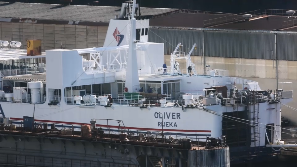 Novi Jadrolinijin trajekt Oliver uplovio u Velu Luku: "Oliver je kralj ...