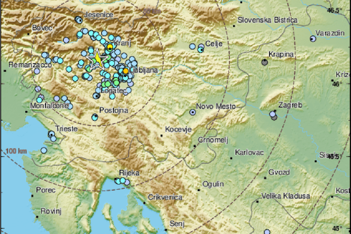 Potres u Sloveniji, osjetio se i u Hrvatskoj - N1