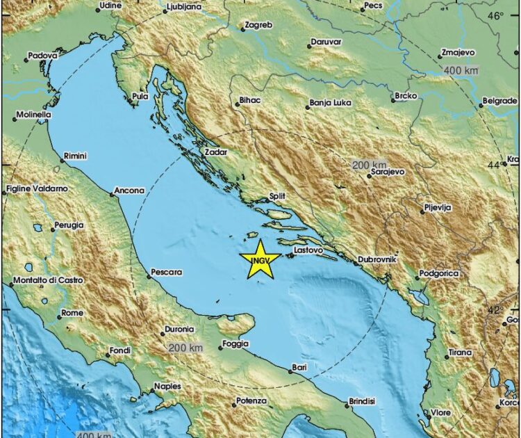 Potres u Jadranskom moru