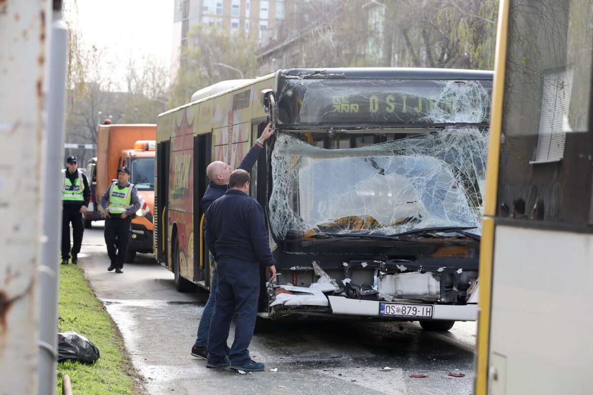 FOTO, VIDEO / Sudarila se dva autobusa u Osijeku: Hitne pomoći na terenu, ozlijeđeno 15 osoba? - N1