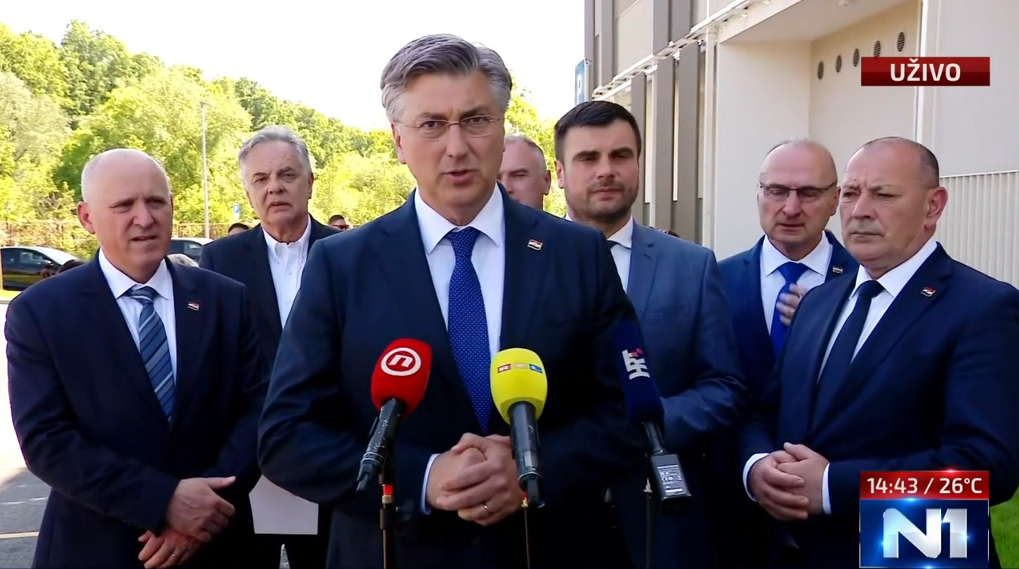 Andrej Plenković o snimci sa sastanka DP-a